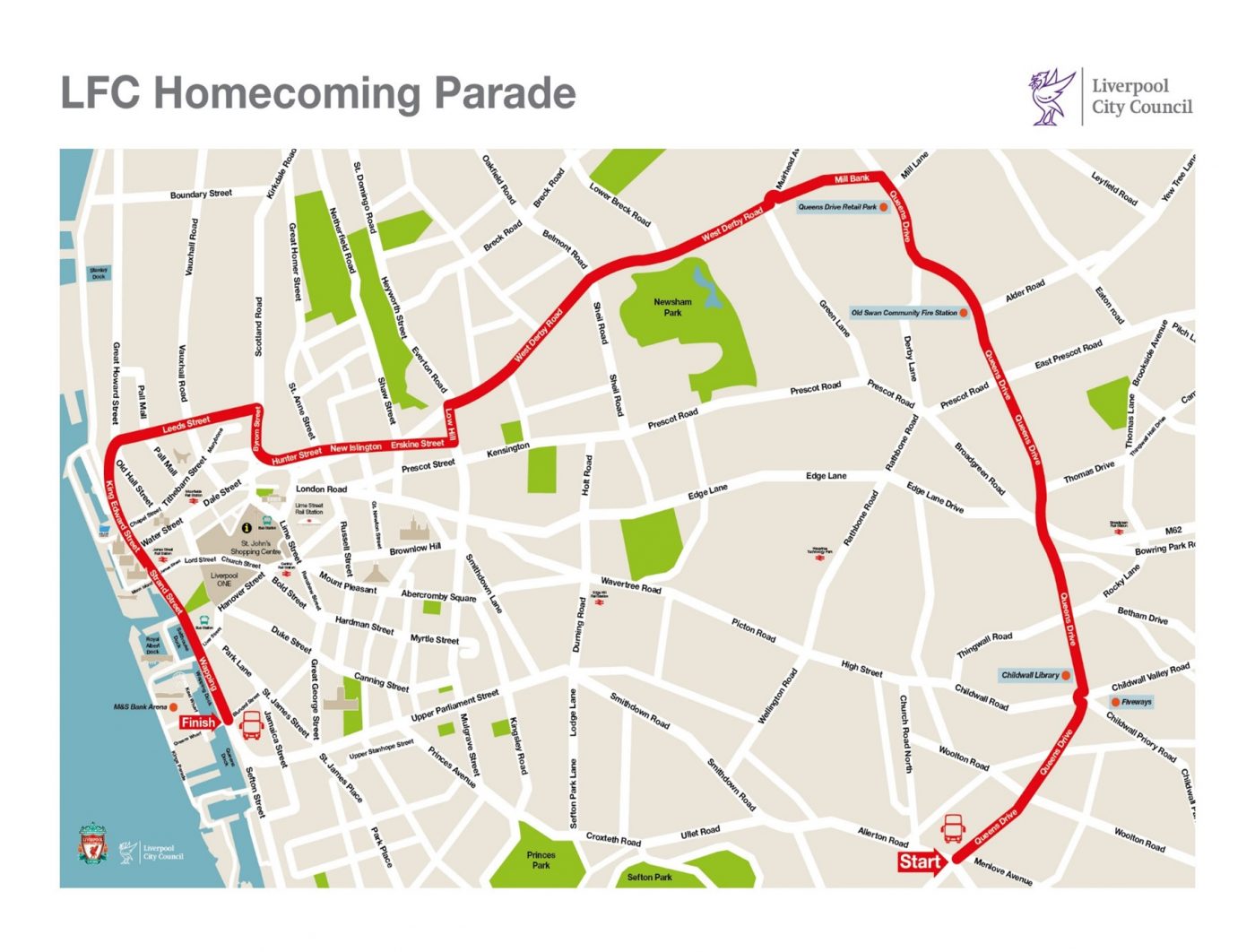 LFC Parade - FAQs - Liverpool Express