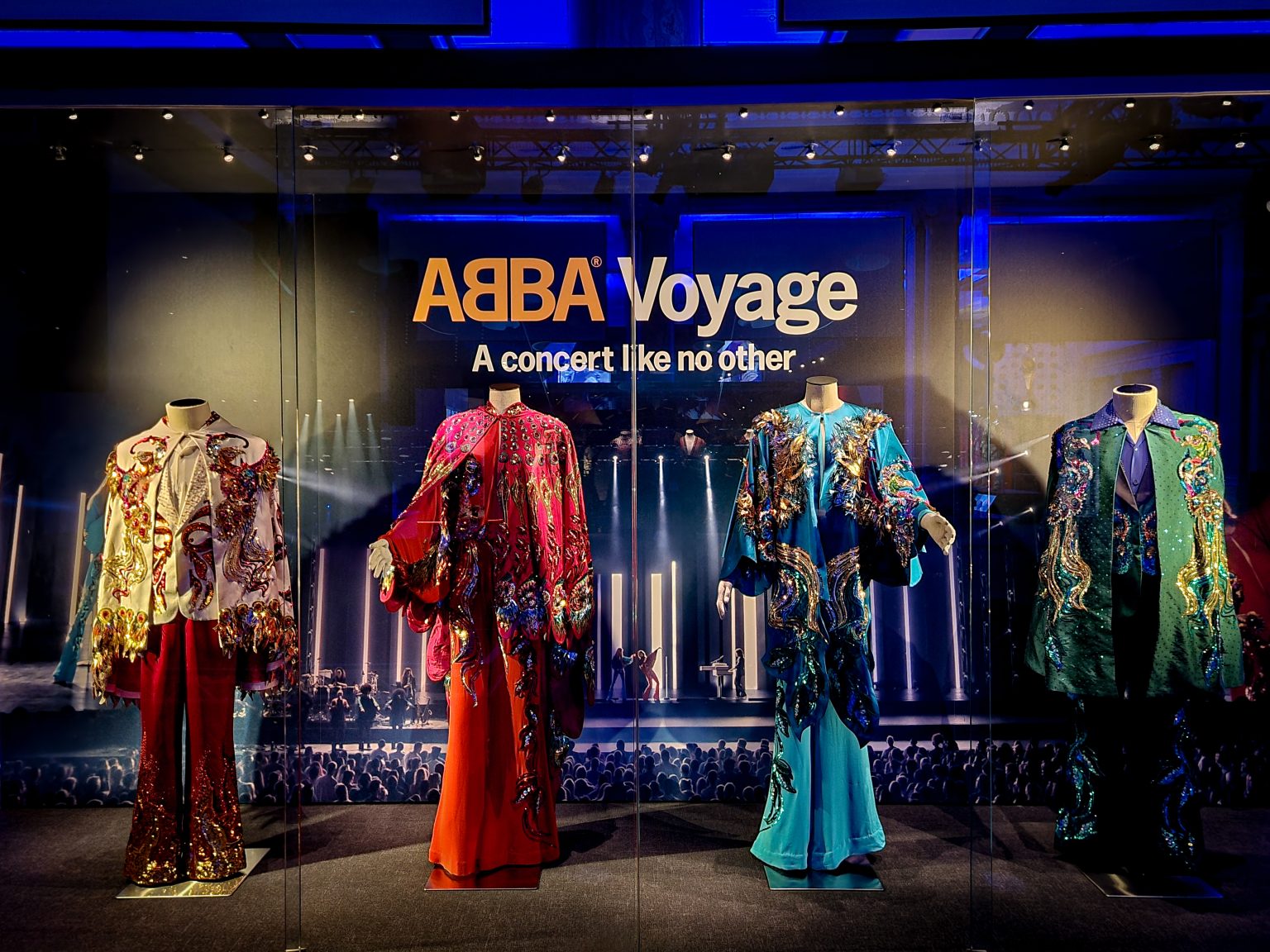 Iconic ABBA outfits go on display at British Music Experience ...