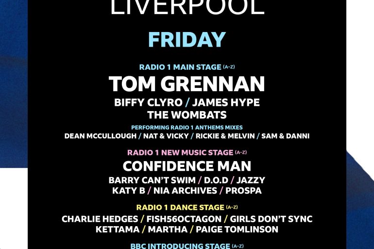 Radio 1 Announces Friday's Big Weekend lineup - Liverpool Express