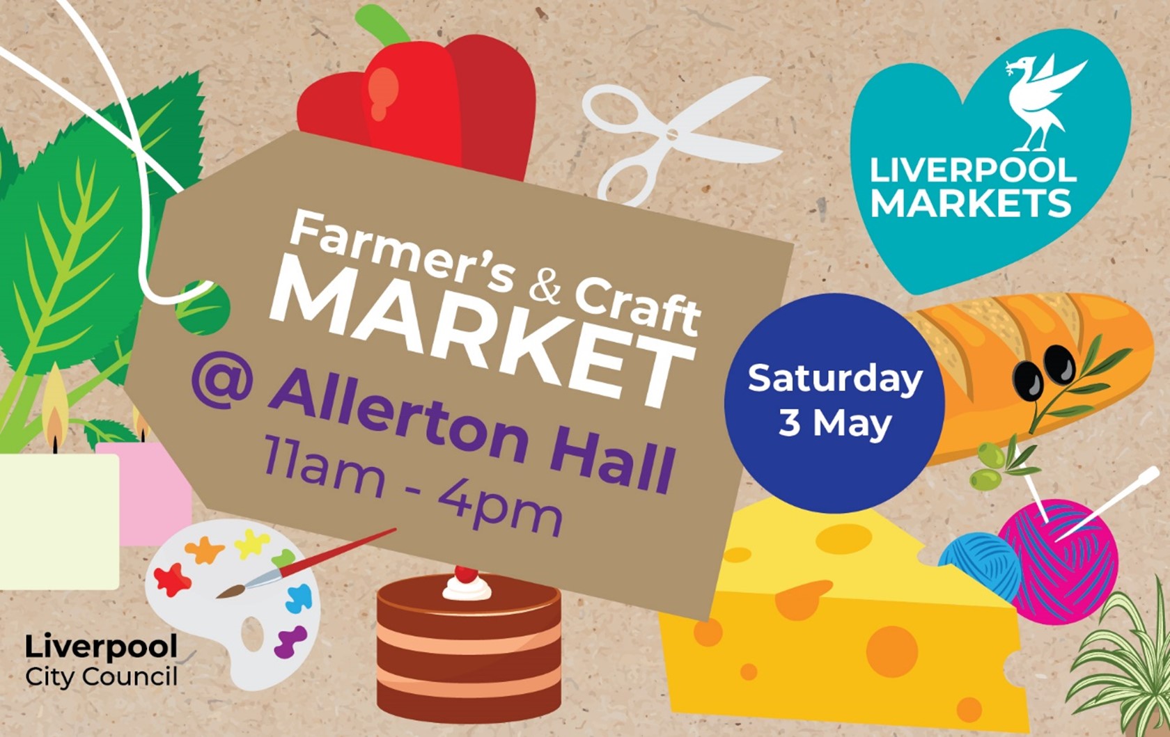 Sun’s out, buns – and more - out at Allerton Hall Market - Liverpool ...